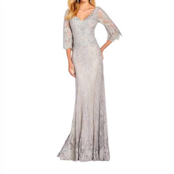 Cameron Blake | Dresses | New Cameron Blake Detachable Sleeve Mother Of ...
